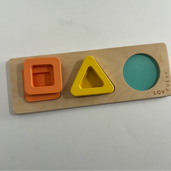 LOVEVERY | Toys | Lovevery Replacement Pieces Geo Shapes Puzzle | Poshmark